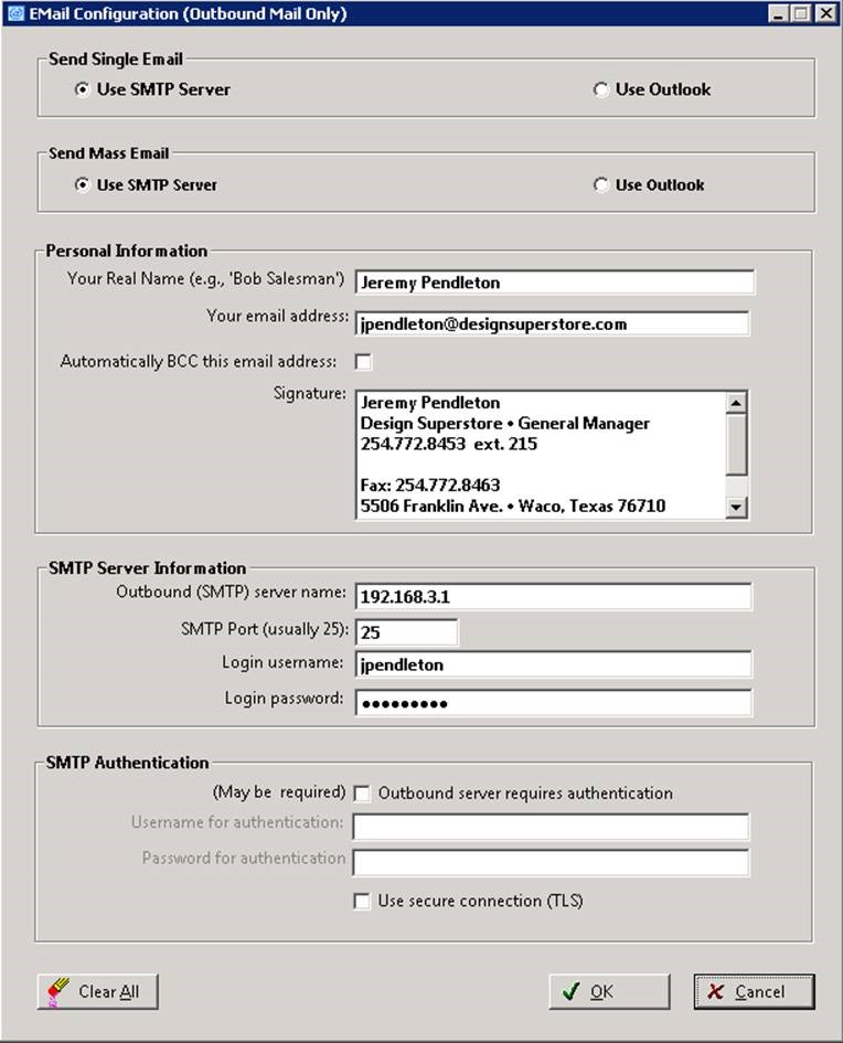 RFMS Email Quotes – Kainos Technologies LLC